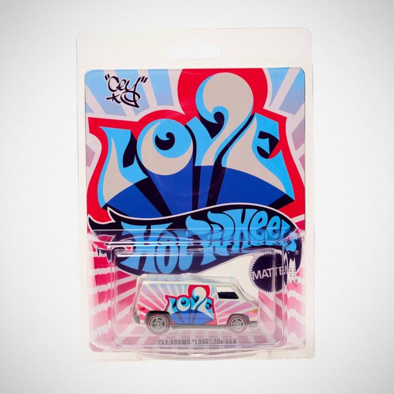 Hot Wheels Cey Adams “LOVE” 70’s Van Die-cast Collectible