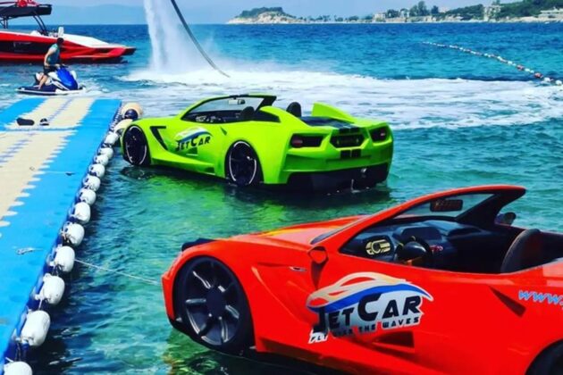Why Jet Ski When You Can Drive A Sports Car On The Water?