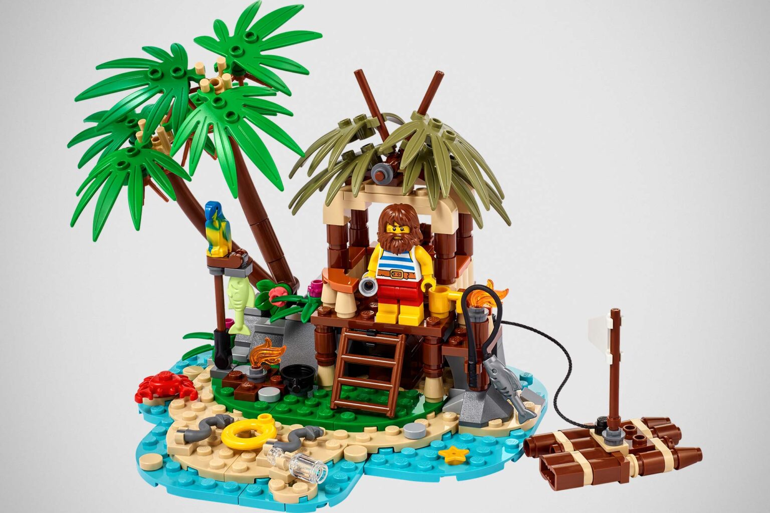 LEGO Ray The Castaway Is This Month’s Gift With Purchase (Of Over US$120)