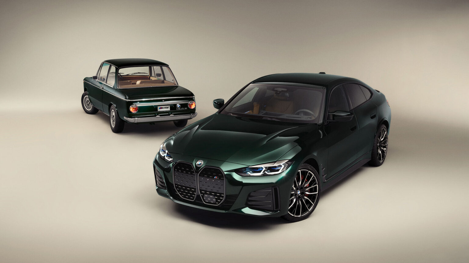 Limited Edition 2022 BMW i4 M50 By Kith And 1972 BMW 1602 Elektro By ...