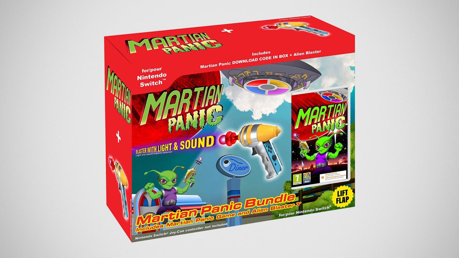 Martian Panic Arrives On Nintendo Switch With An Alien Blaster Styled ...