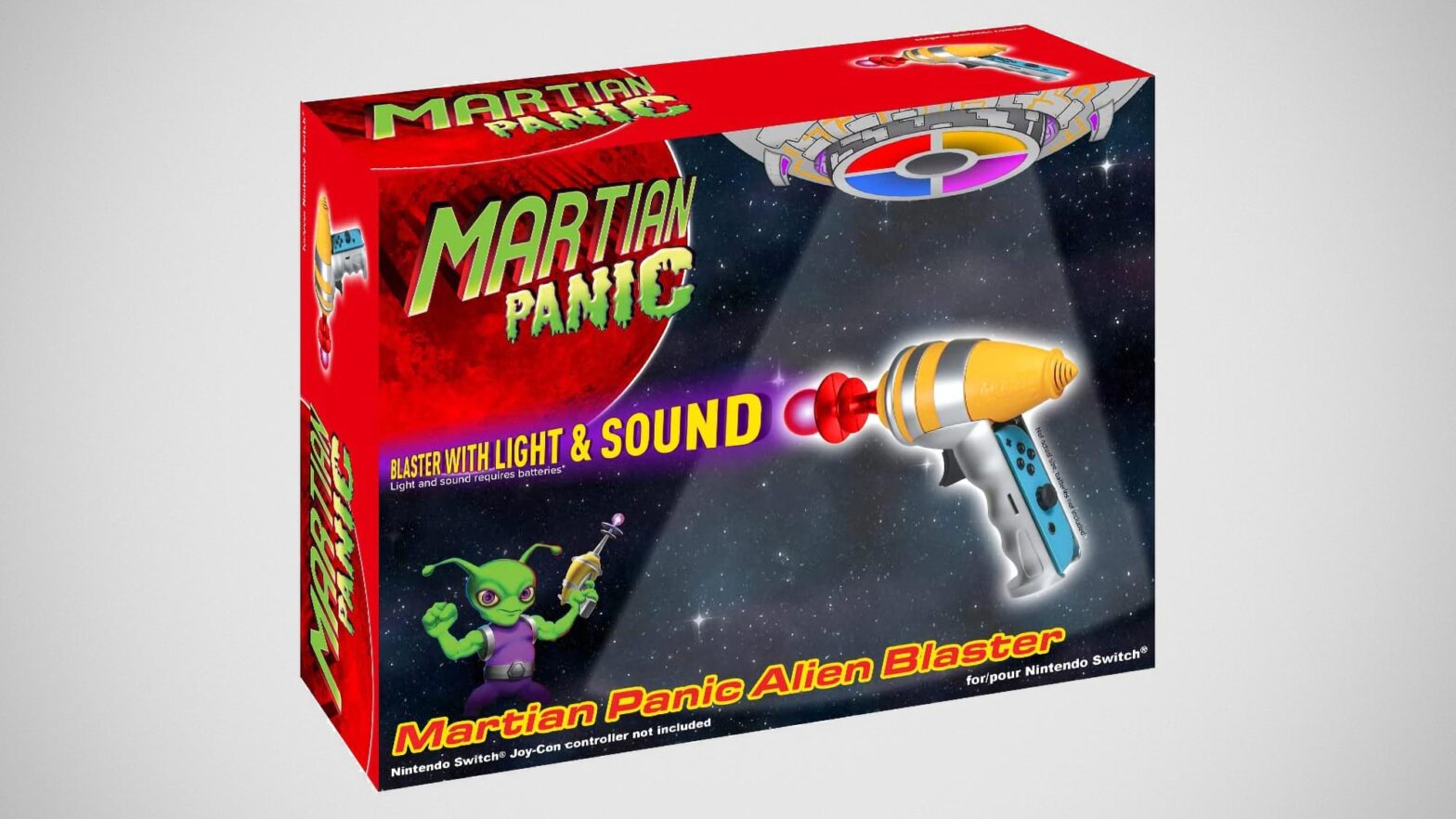 Martian Panic Arrives On Nintendo Switch With An Alien Blaster Styled ...