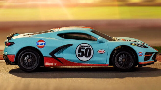 Matchbox Gave The 2020 Mid-engine Corvette The Gulf Livery Treatment