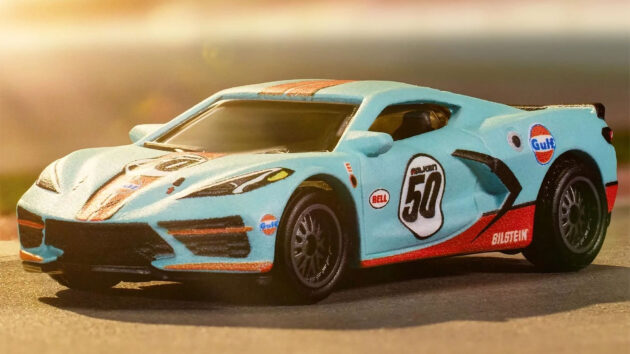 Matchbox Gave The 2020 Mid-engine Corvette The Gulf Livery Treatment