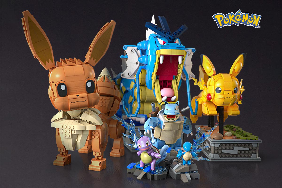 Mega Collectors Adds Mega Pokemon Motion Gyarados And Pikachu To The ...