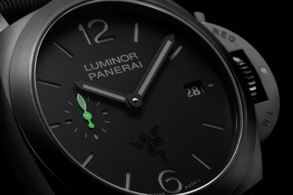 Panerai Luminor Quaranta Razer Special Edition: It’s The Luminor ...