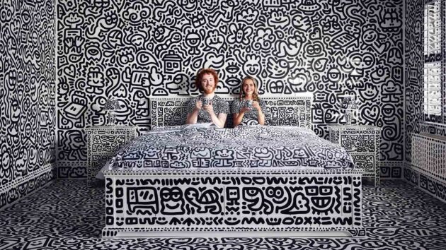 Meet The Artist Who Covered An Entire 12-room Mansion In Doodle