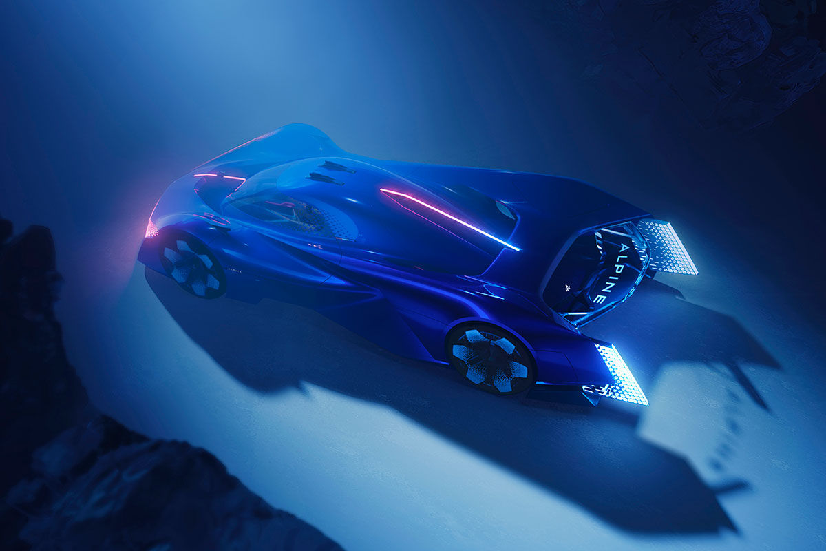 Alpine Alpenglow Concept Car: It Has Got A Hydrogen-powered Internal ...