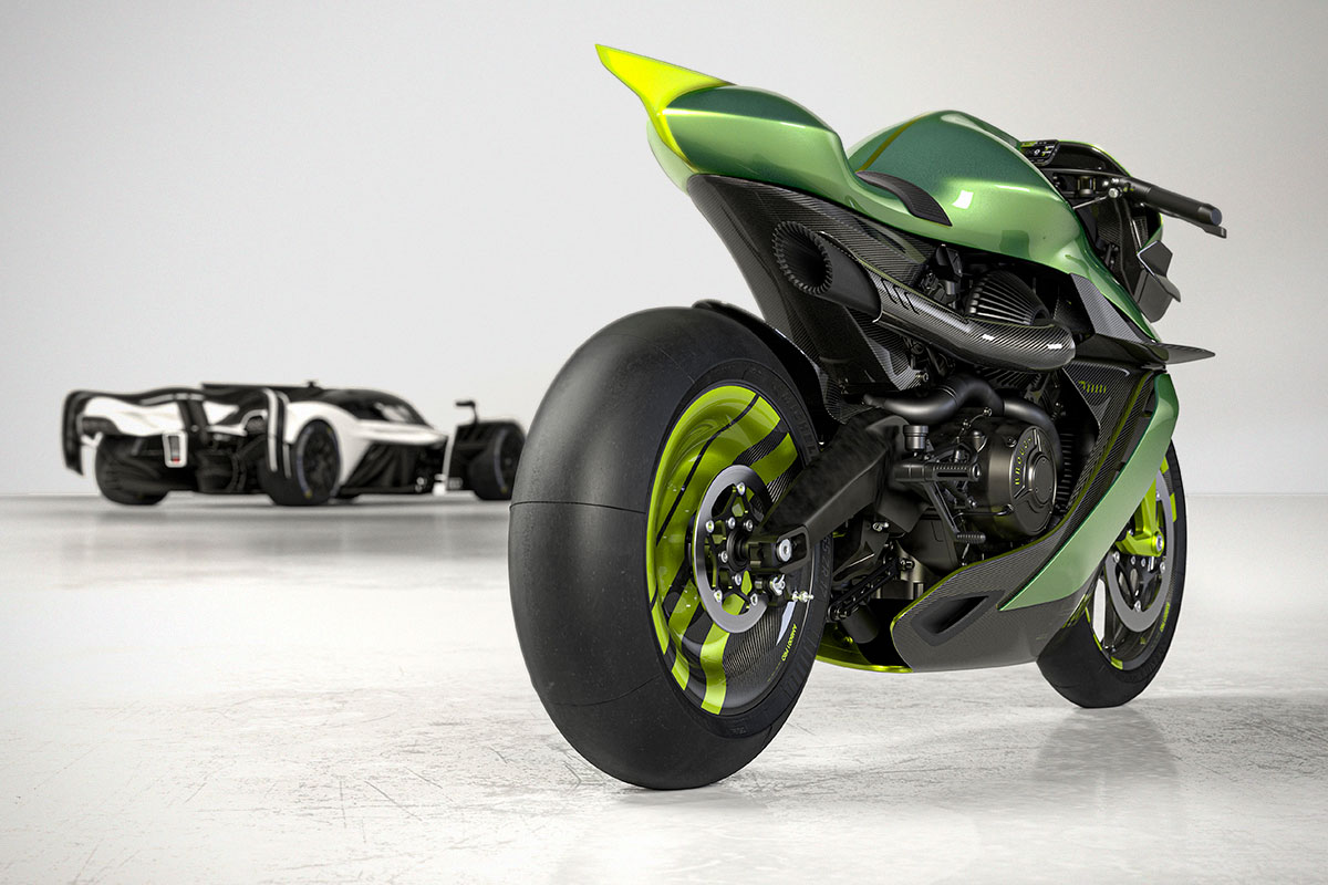 AMB 001 Pro Track Superbike By Aston Martin And Brough Superior