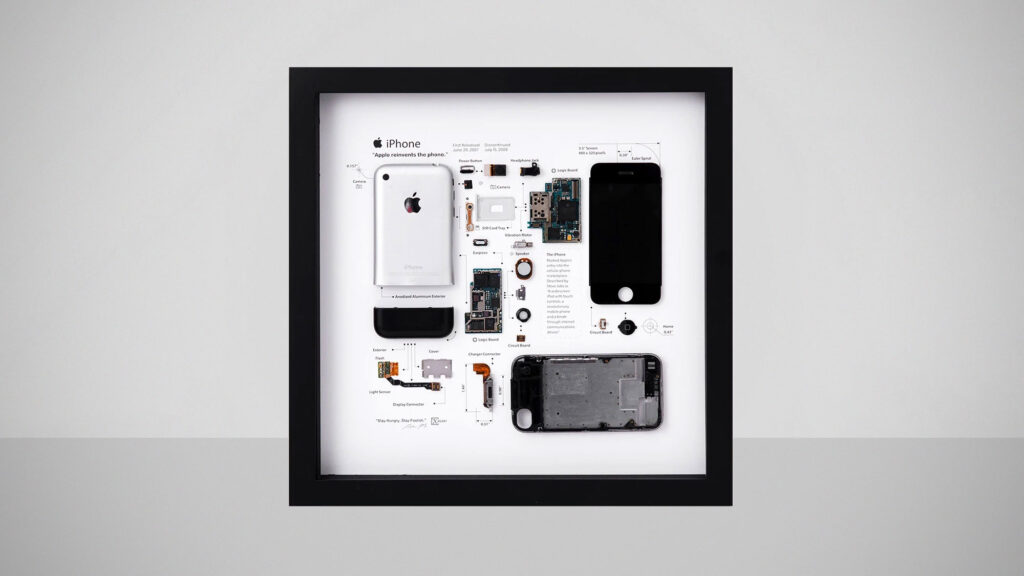 Disassembled Tech Framed Art By XreArt: Wall Art For Tech Enthusiasts