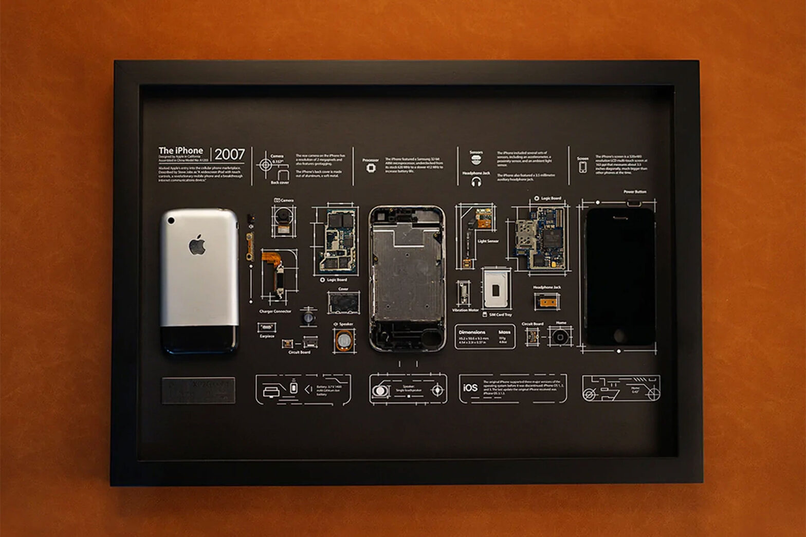 Disassembled Tech Framed Art By XreArt: Wall Art For Tech Enthusiasts