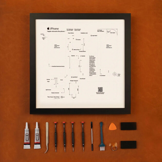 Disassembled Tech Framed Art By XreArt: Wall Art For Tech Enthusiasts