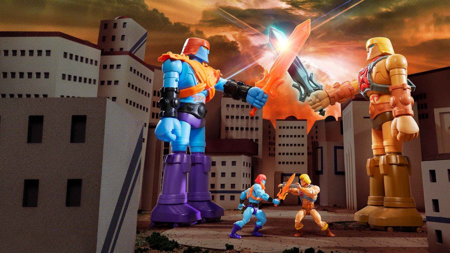 He-Man And Faker Goes Supersized With MOTU Shogun Masters