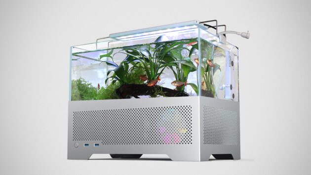 Metalfish Y2 Fish Tank PC Case Is A PC Case With An Actual Aquarium On ...