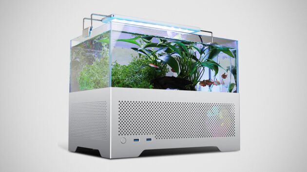 Metalfish Y2 Fish Tank PC Case Is A PC Case With An Actual Aquarium On ...