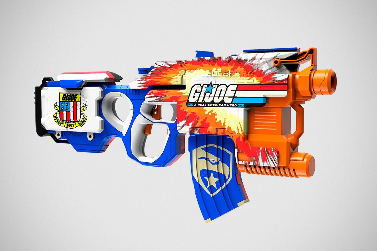NERF LMTD G.I. Joe GI-40 Blaster Is A Crossover Long Overdue