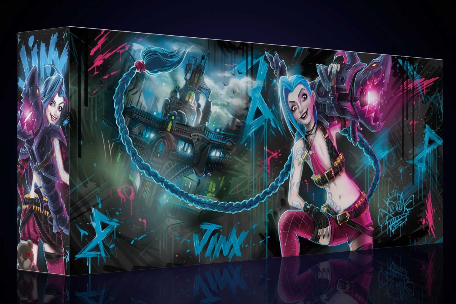 League of Legends Jinx Fishbones Joins NERF LMTD, Launches 3-Dart Cluster