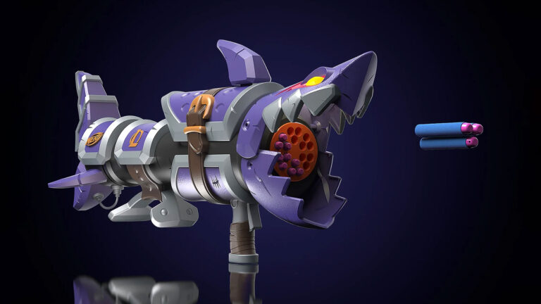 League of Legends Jinx Fishbones Joins NERF LMTD, Launches 3-Dart Cluster