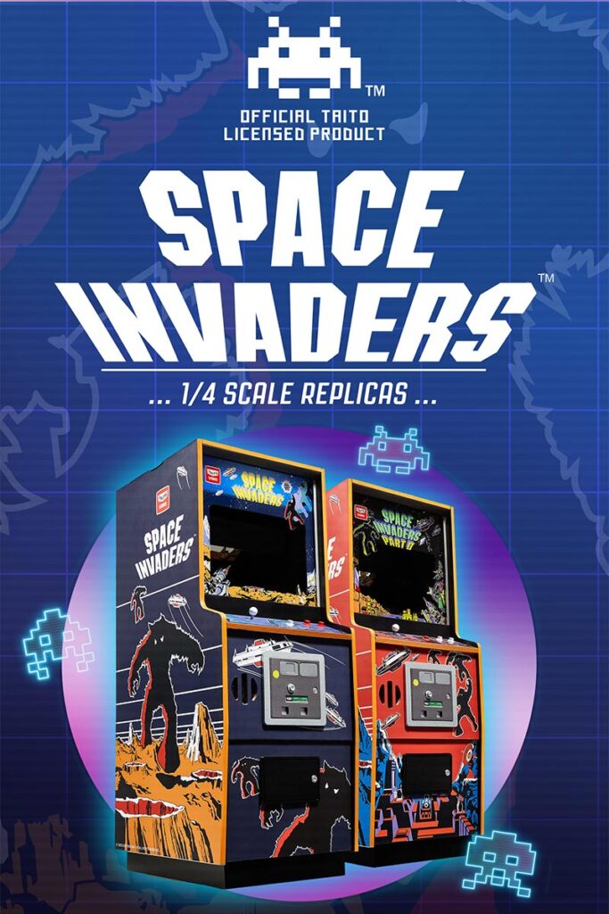 Space Invaders Arcade Goes Small With Numskull Quarter Scale Arcade
