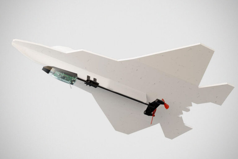 Lockheed Martin F22 Raptor Fighter Jet As A Foam Kit And Powered By ...