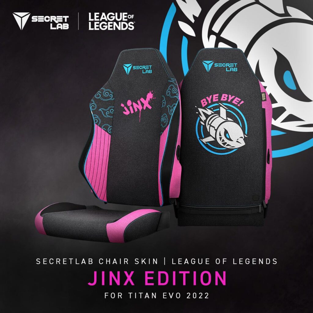 Secretlab SKINS Let You Change The Look Of Your Secretlab TITAN EVO 2022