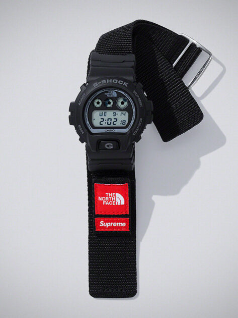 The Supreme x The North Face x G-Shock DW-6900 Collaboration Timepiece