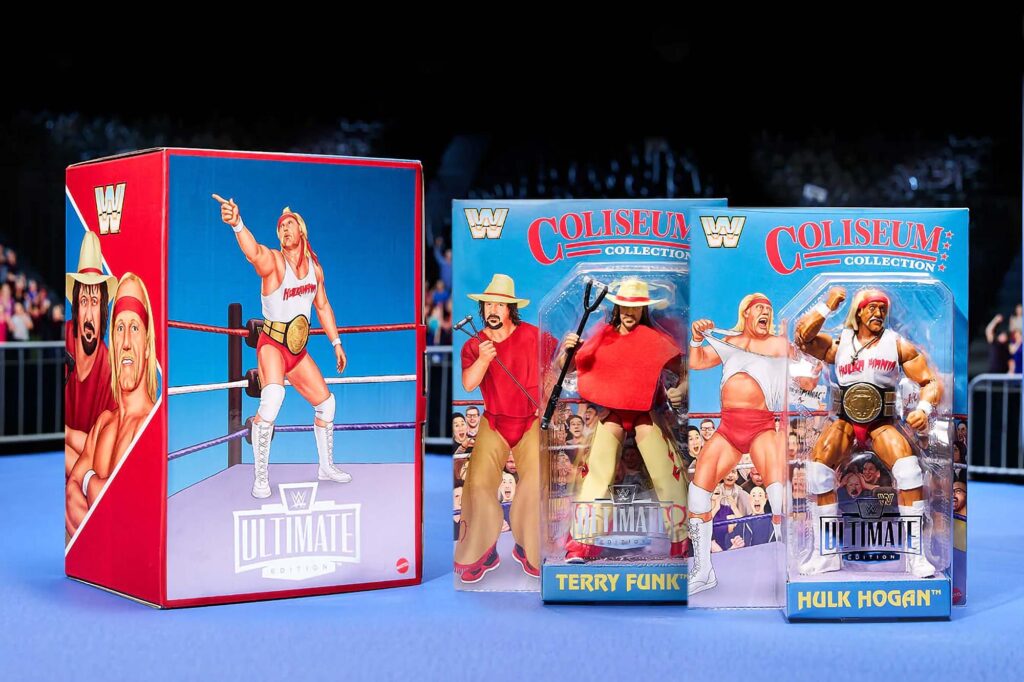 Mattel’s First WWE Coliseum Collection Includes Hulk Hogan Vs. Terry ...