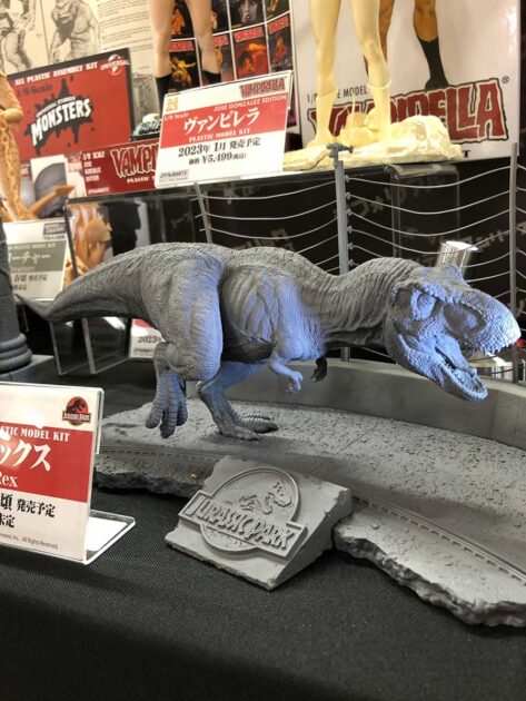 Coming Soon: X Plus Jurassic Park T-Rex Plastic Model Kit