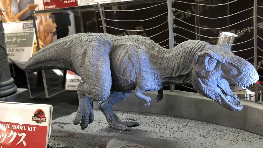 Coming Soon: X Plus Jurassic Park T-Rex Plastic Model Kit