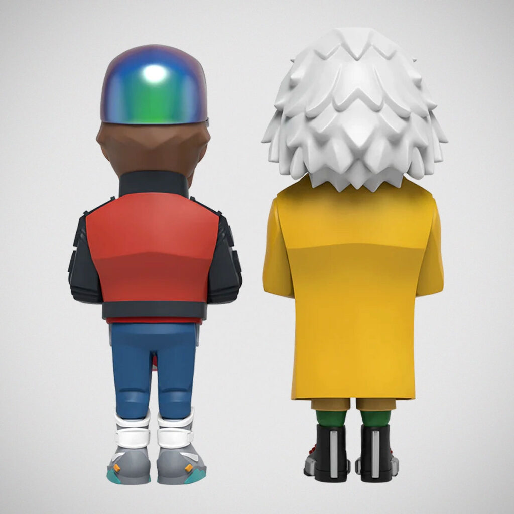 Back To The Future Part 2 x YARMS: Stylized Doc Brown And Marty McFly!