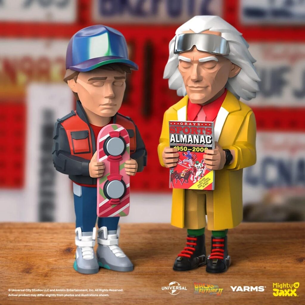 Back To The Future Part 2 x YARMS: Stylized Doc Brown And Marty McFly!