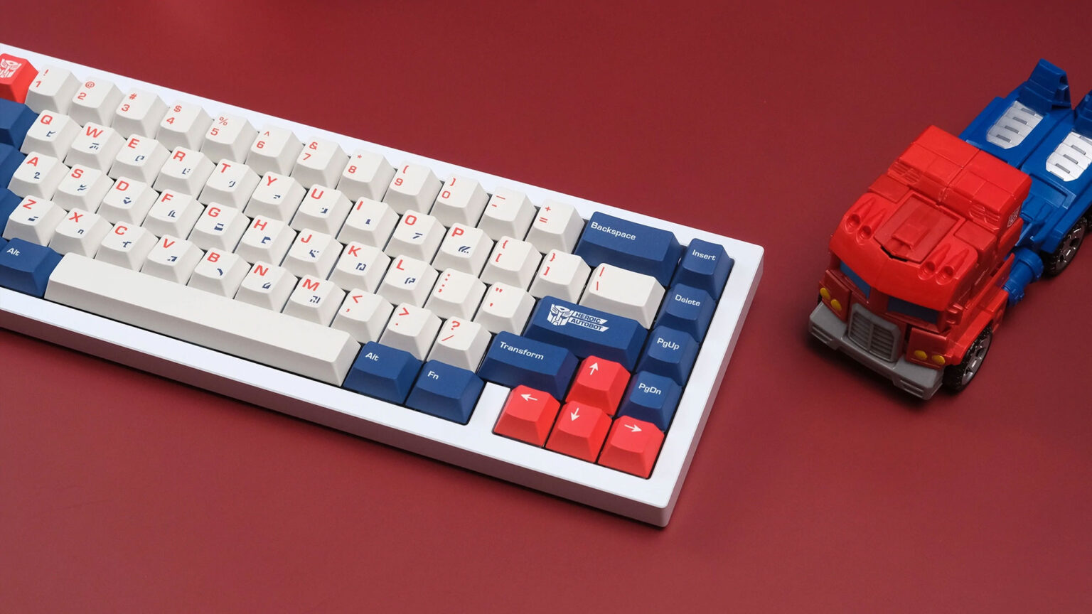 Cannon Keys x Clackeys NicePBT Transformers Keyboard: Need We Say More?