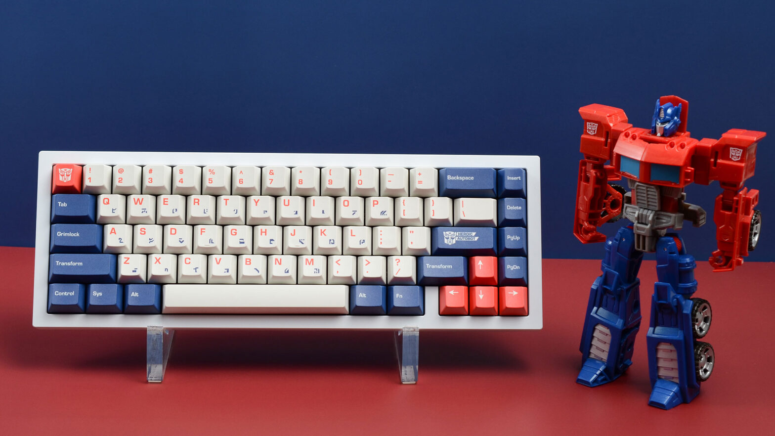 Cannon Keys x Clackeys NicePBT Transformers Keyboard: Need We Say More?