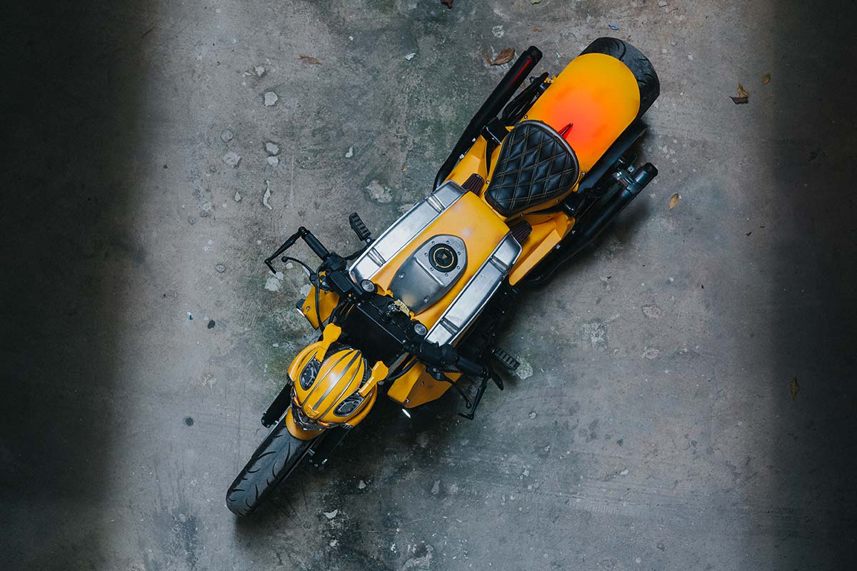 Custom Bumblebee Motorcycle By RH Customs Answered The Question Of What ...