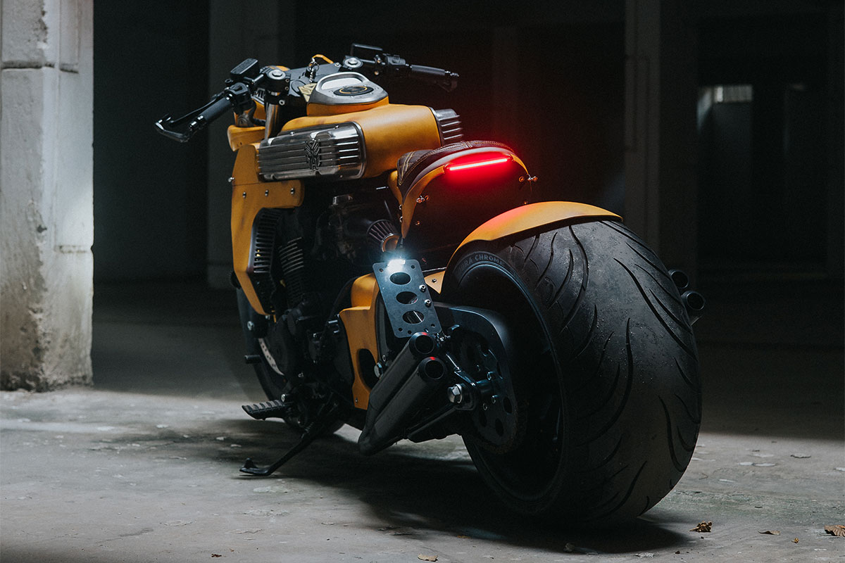 Custom Bumblebee Motorcycle By RH Customs Answered The Question Of What ...