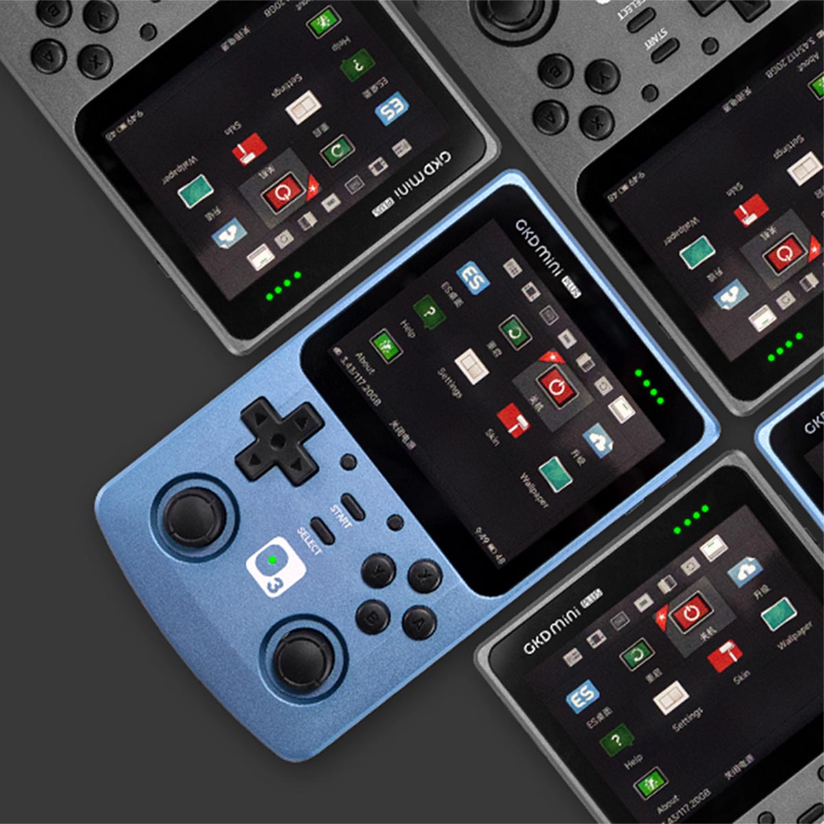 GKD Plus Retro Game Console: 2,500+ Games In Your Pocket Handheld Retro ...