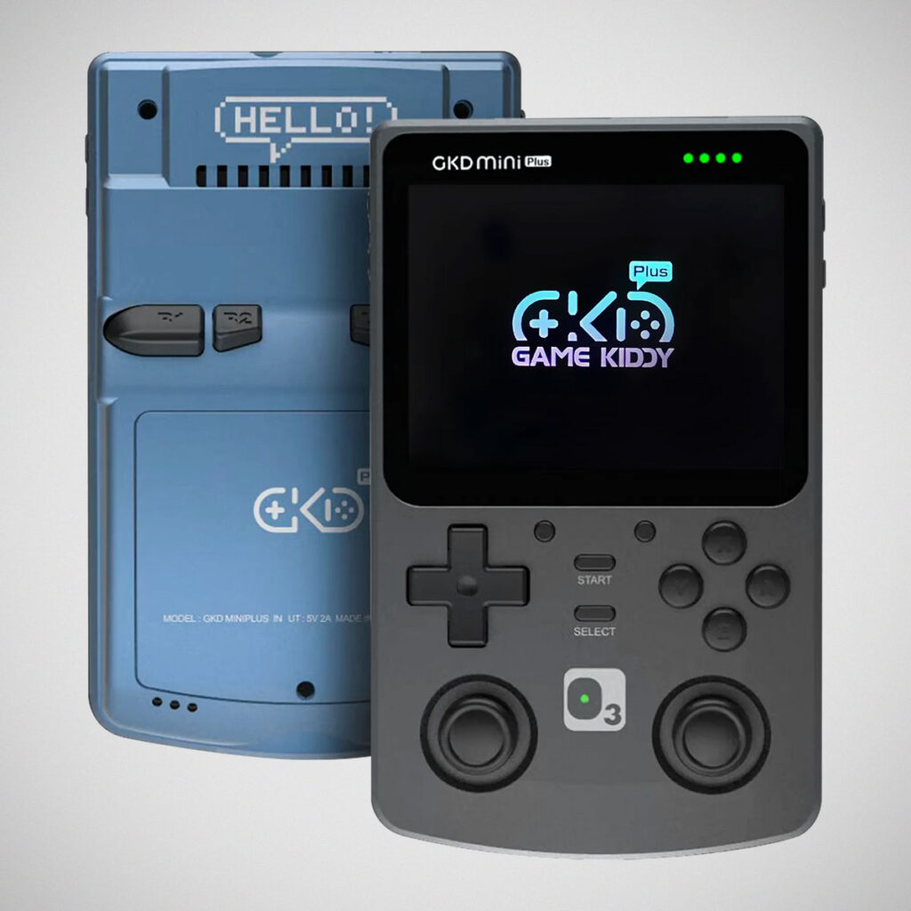 GKD Plus Retro Game Console: 2,500+ Games In Your Pocket Handheld Retro Game Console