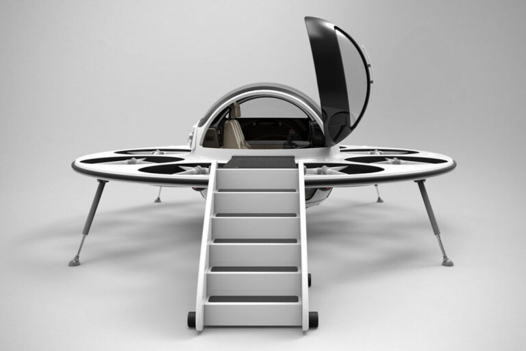 Once Upon A Time, Someone Proposed An UFO Passenger Drone And Floating ...