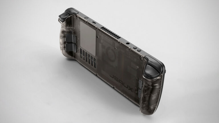 This Replacement Back Plate Will Give Your Steam Deck A Translucent Back