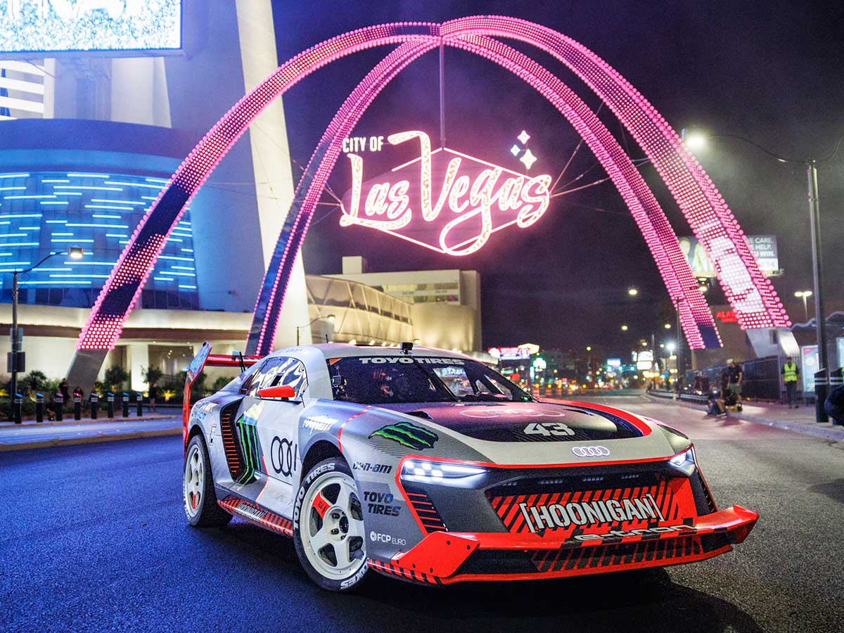 Electrikhana: Ken Block’s Gymkhana Went Electric With Audi S1 HOONITRON