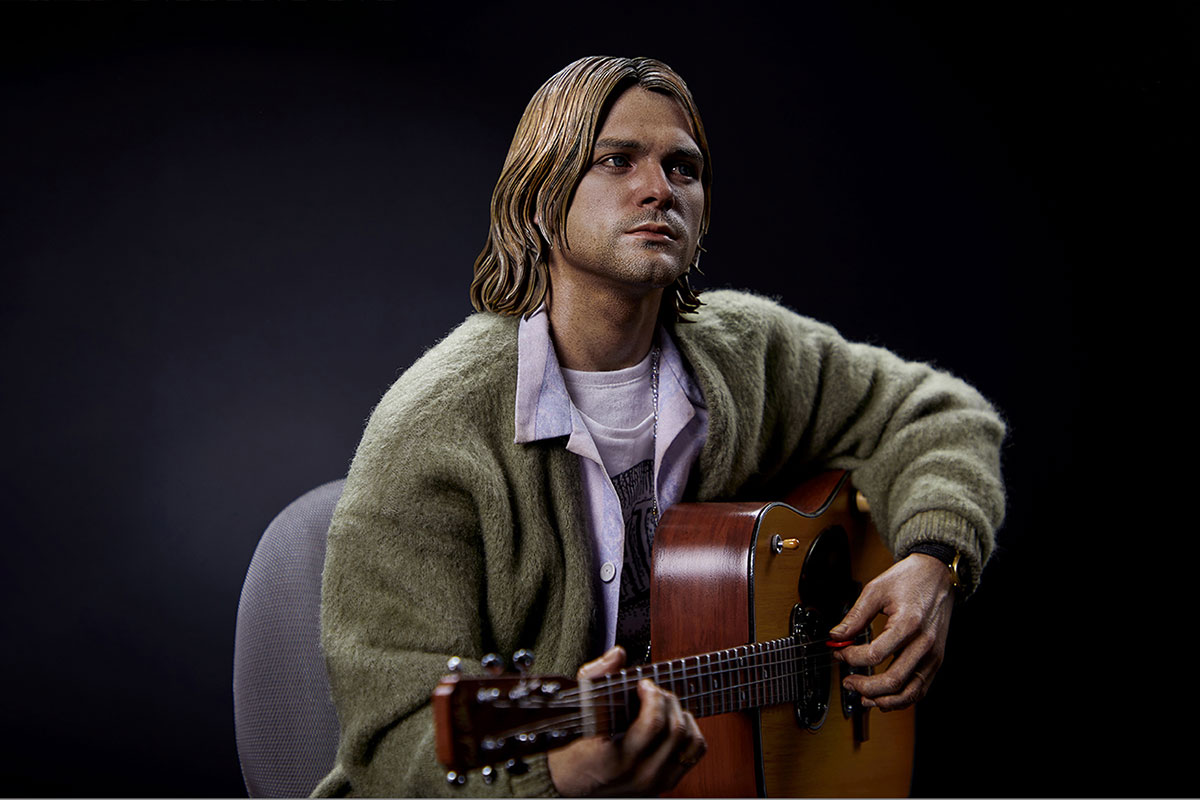 Kurt Cobain 1/4 Scale Statue By Blitzway Is A Must-have For Super Fans ...