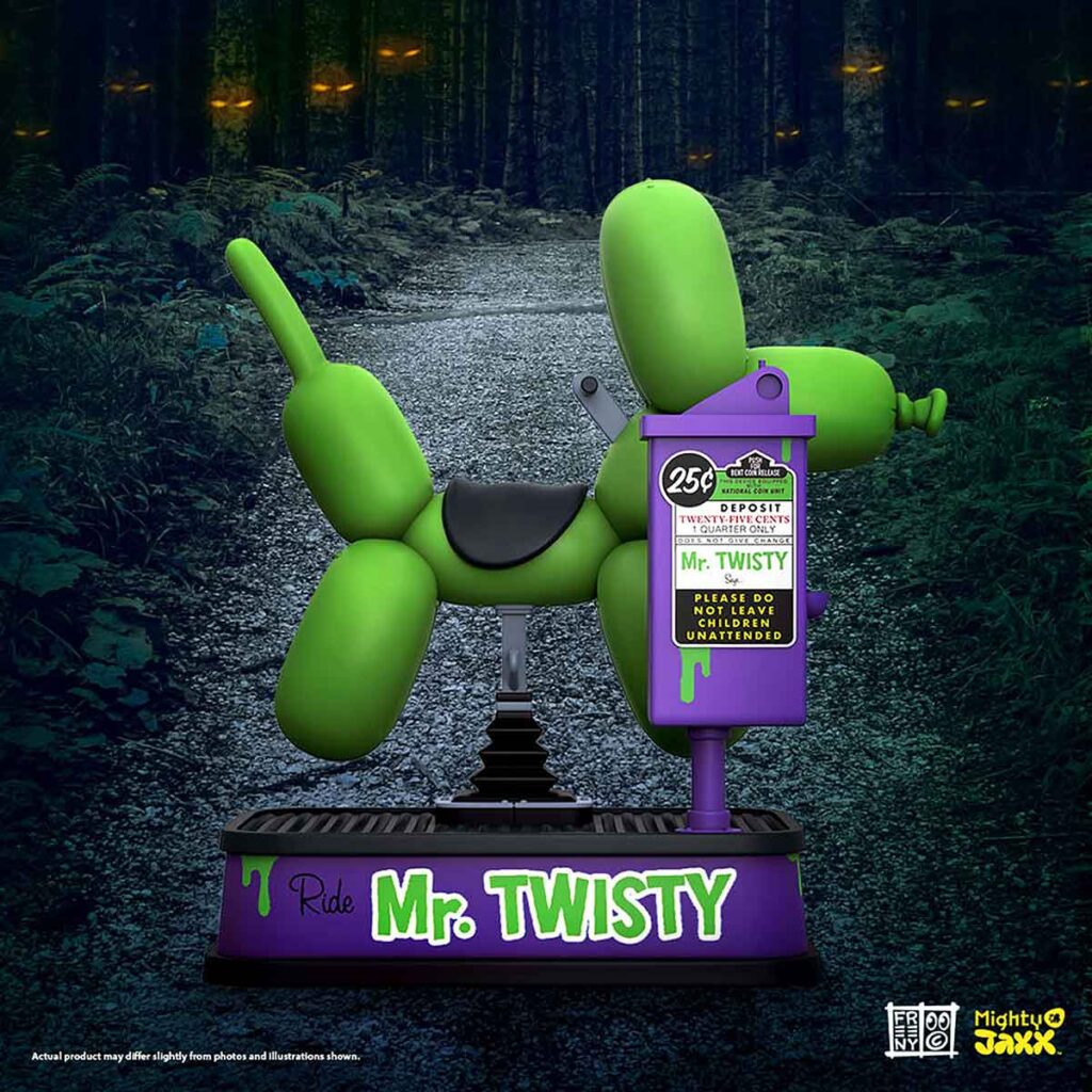 Jason Freeny’s Mr. Twisty Gets A New Haunted House-inspired Spooky ...