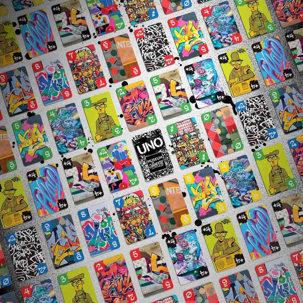 UNO Goes Wild With Museum of Graffiti x UNO Deck!