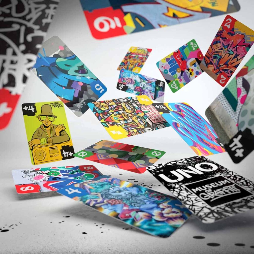 UNO Goes Wild With Museum of Graffiti x UNO Deck!