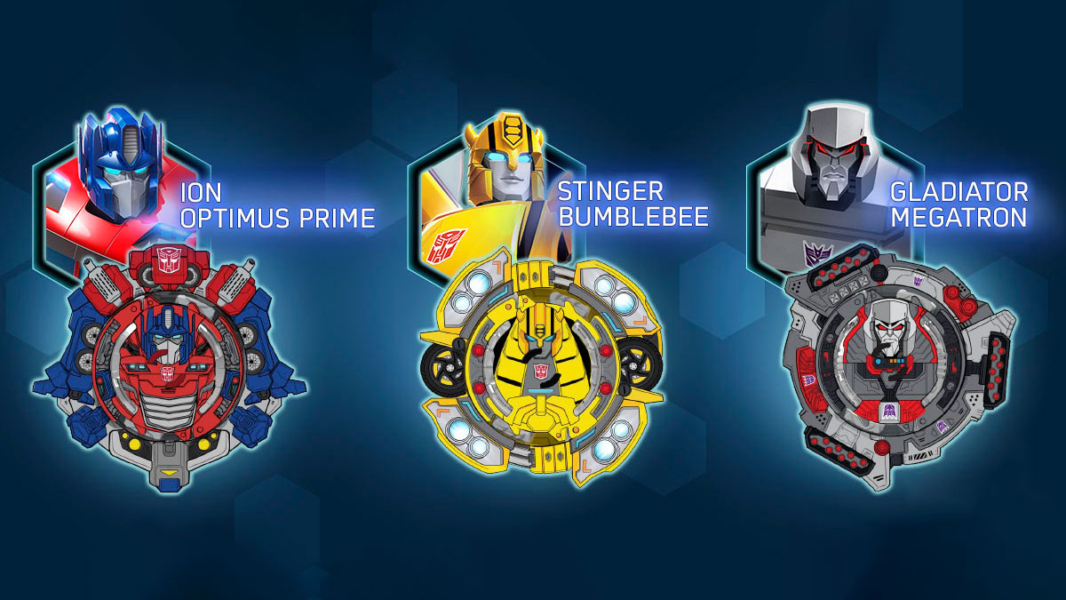 Transformers Teamed Up With Beyblade For Transformers Digital Tops
