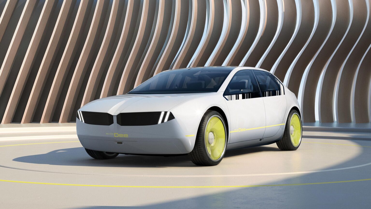 BMW i Vision Dee Concept Car Changes Colors And Patterns With Color E ...