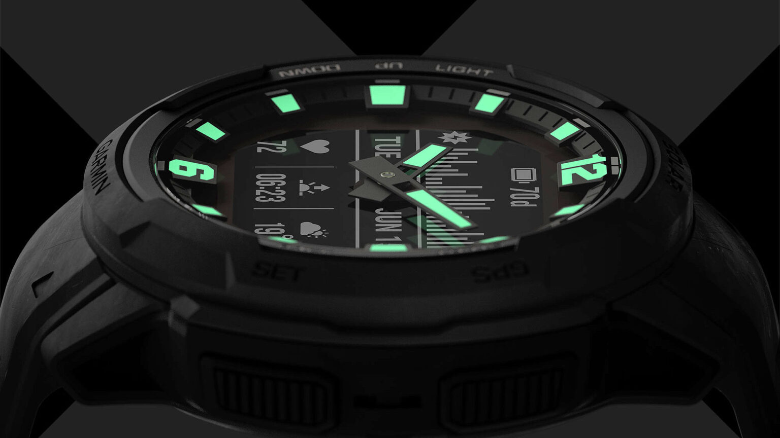 Garmin Instinct Crossover Is A GPS Smartwatch With Analog Hands