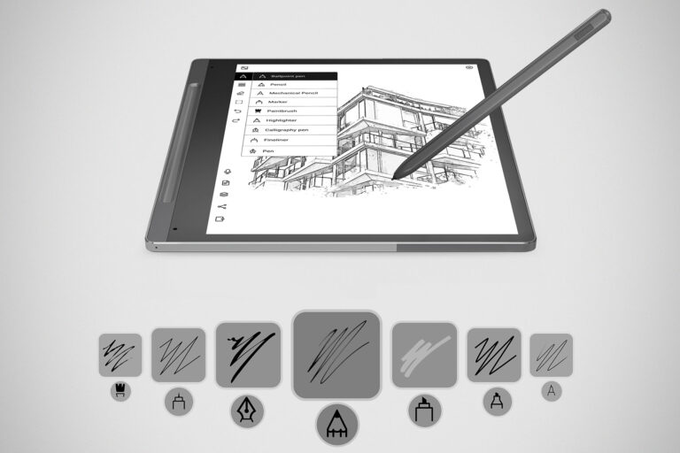 Lenovo Smart Paper Is An E-ink Note-taking Device, An eReader, And A ...