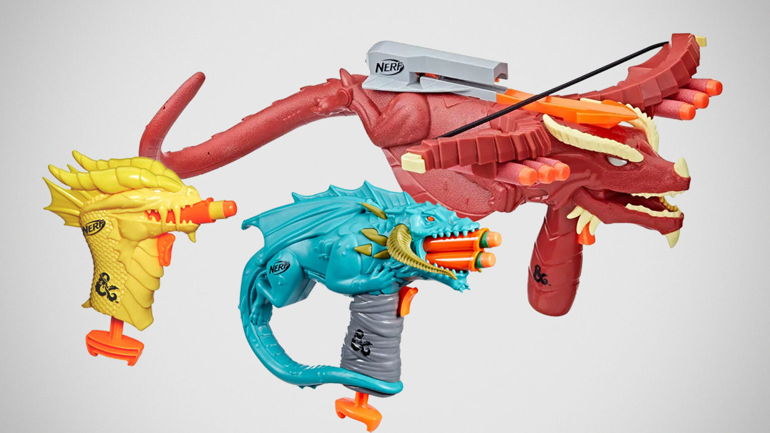 NERF Dungeons & Dragons Blasters: Inspired By Dungeons & Dragons: Honor ...