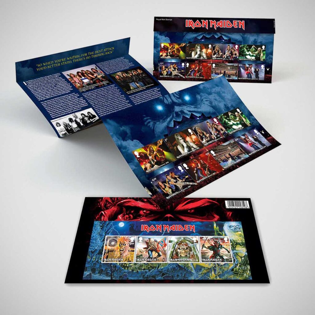 Royal Mail Iron Maiden Philatelic Collection: Iron Maiden, Now On Stamps